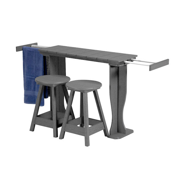 Hybrid Tub Towel Table